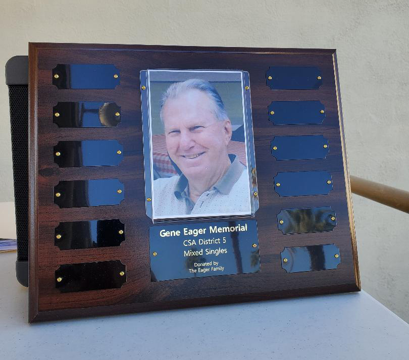 DISTRICT 5’S GENE EAGER MEMORIAL MIXED SINGLES TOURNAMENT – California ...